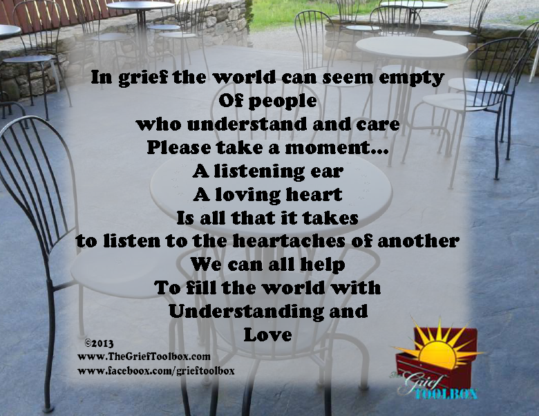 Understanding and Love A Poem | The Grief Toolbox