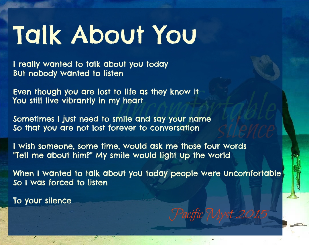 Talk About You | The Grief Toolbox