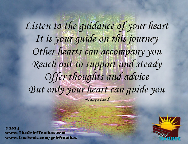 Listen to your heart - A Poem | The Grief Toolbox