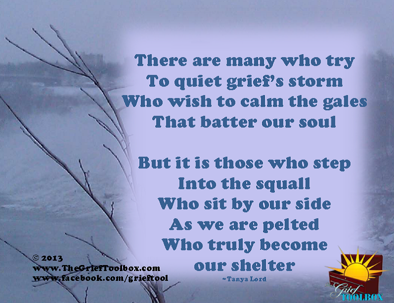 Quiet Griefs Storm - A Poem | The Grief Toolbox