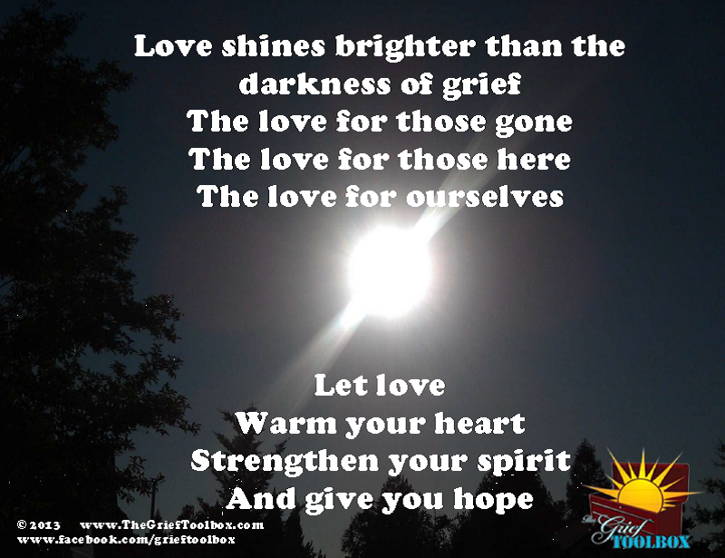 Let love warm the heart A Poem | The Grief Toolbox