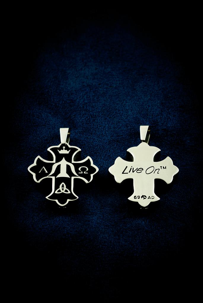THE ETERNITY CROSS CREMATION URN PENDANT | The Grief Toolbox