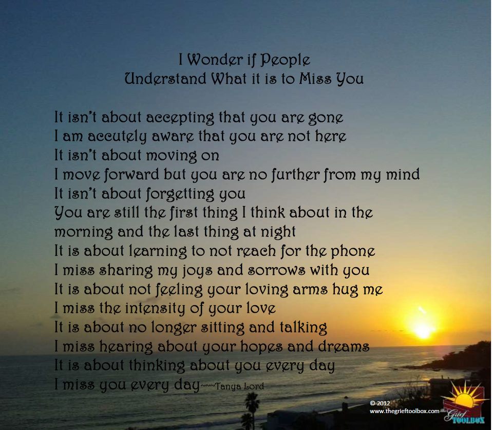Missing You Poems
