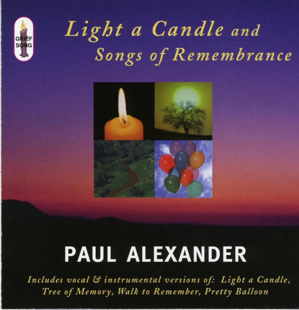 Light A Candle And Songs of Remembrance CD | The Grief Toolbox