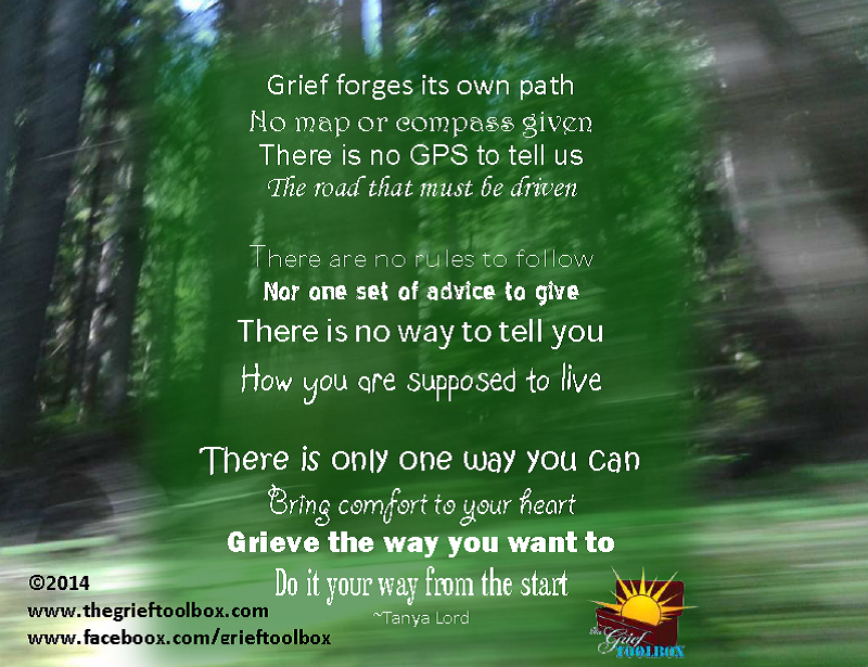 Forge your own path - A poem | The Grief Toolbox