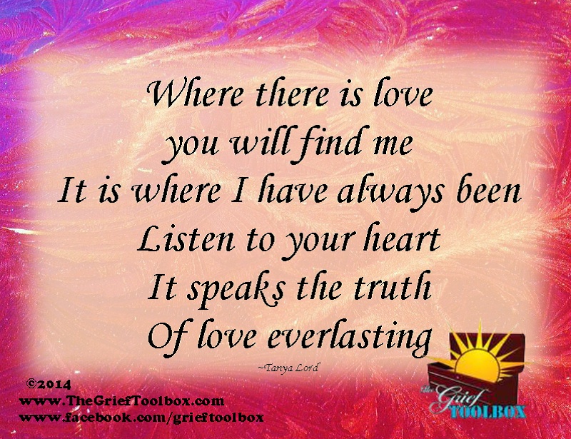 Where there is love - A poem | The Grief Toolbox